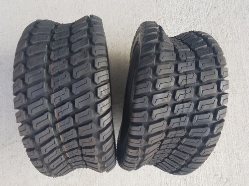 2 - 18X8.50-8 18x8.5-8 4 Ply D838 Grass master style Lawn Mower Tires ...