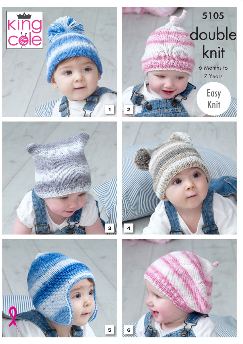 Easy Knit Newborn Hat Pattern