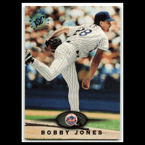 Bobby Jones #342 1995 Topps Stadium Club New York Mets Baseball Card ...