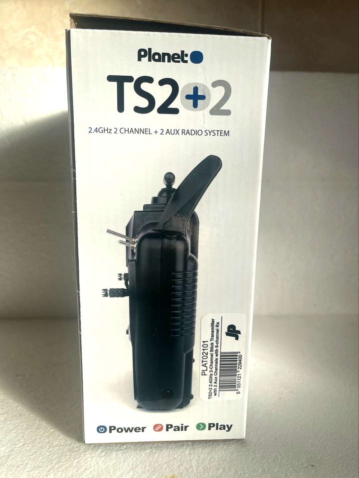 PLANET TS2+2 2.4GHz RADIO CONTROL 4 CHANNEL TRANSMITTER AND RECEIVER ...