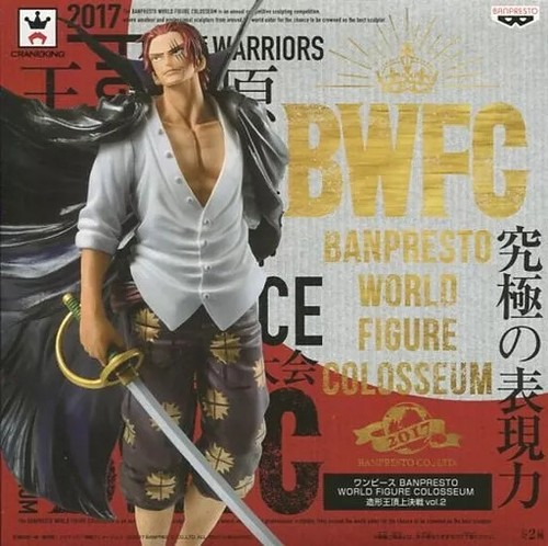 Figure Shanks Full Color One Piece Banpresto World Colorseum Summit ...