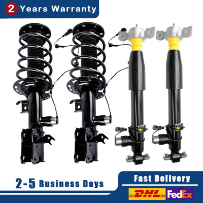 Full Set Front Rear Shock Struts Assembly w/Electric For Lincoln MKX ...