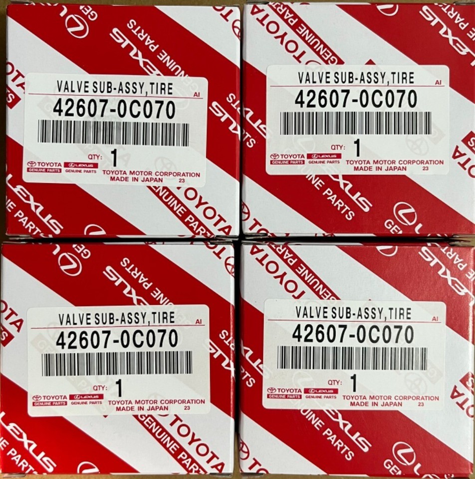 Set of 4PCS OEM 42607-0C070 TPMS Tire Pressure Sensor For SIENNA TUNDRA ...