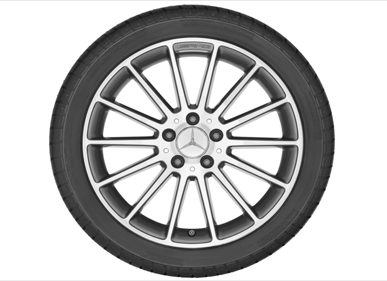 Genuine Mercedes-Benz W176 A-Class Grey AMG Spoked Alloy Wheel ...
