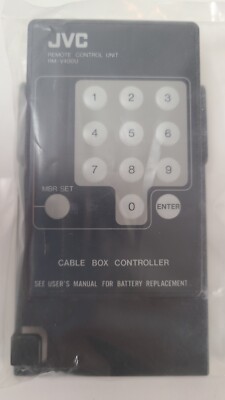JVC Remote Control Unit RM-V400U Cable Box Controller | eBay