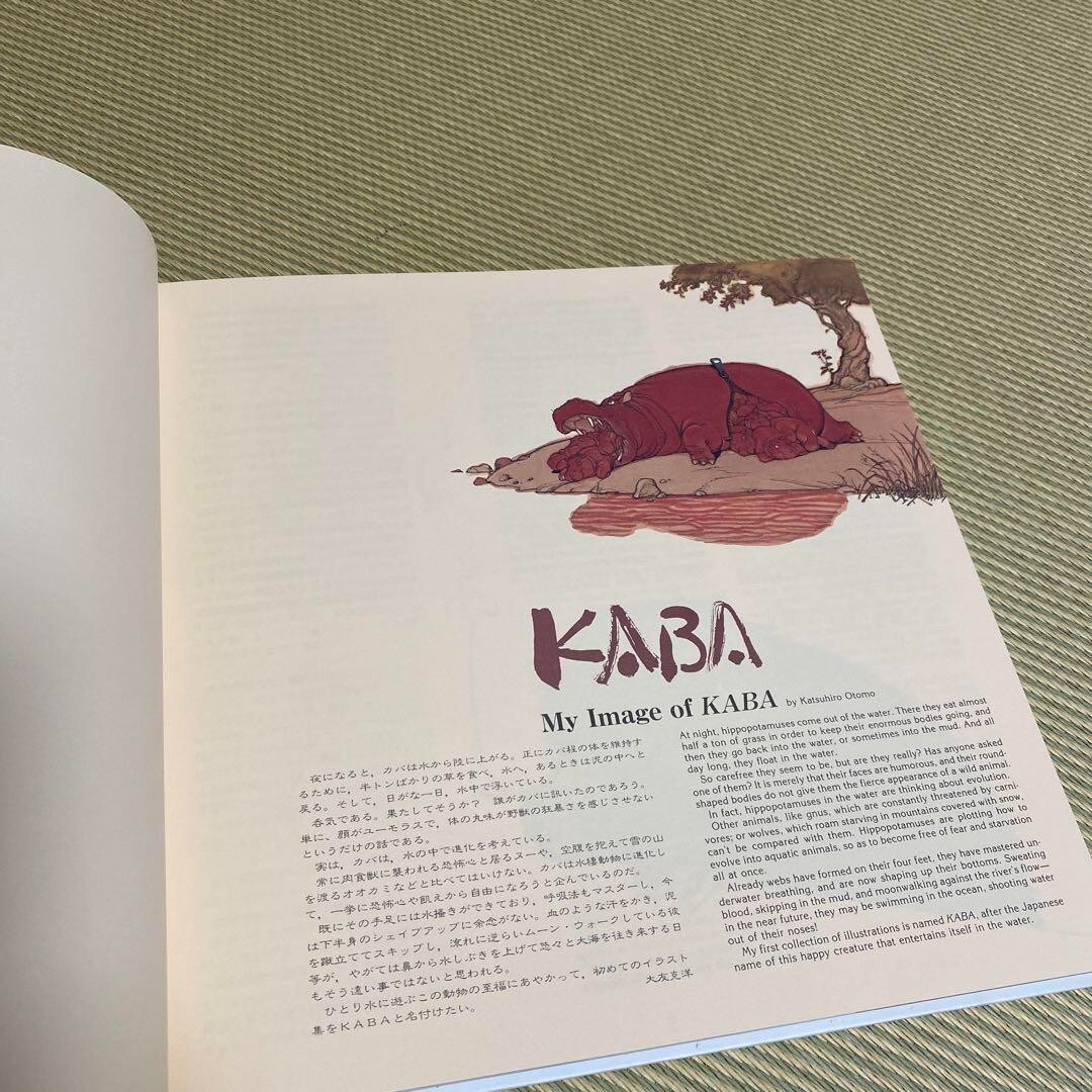KABA KATSUHIRO OTOMO First Edition Book Art Work 1989 Illustration | eBay