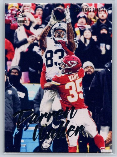 2020 Panini Luminance Darren Waller Las Vegas Raiders #82 | eBay