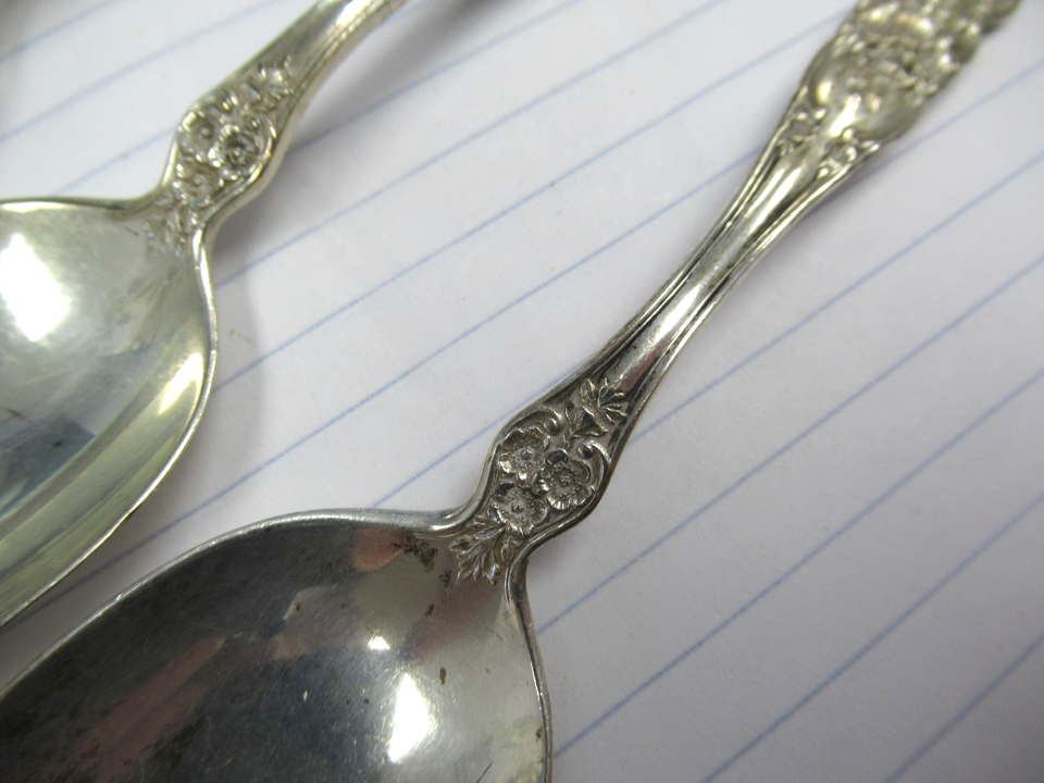 (1) Pat 1900 Gorham Buttercup Sterling 5 5/8" Teaspoon Unused No Monos ...