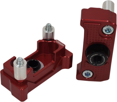 Driven Captive Axle Block Sliders Red DRCAX-204RD | eBay