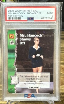Ms. Hancock (Stacy Keibler) 2000 WCW Nitro TCG Rookie Card 1ST EDITION ...