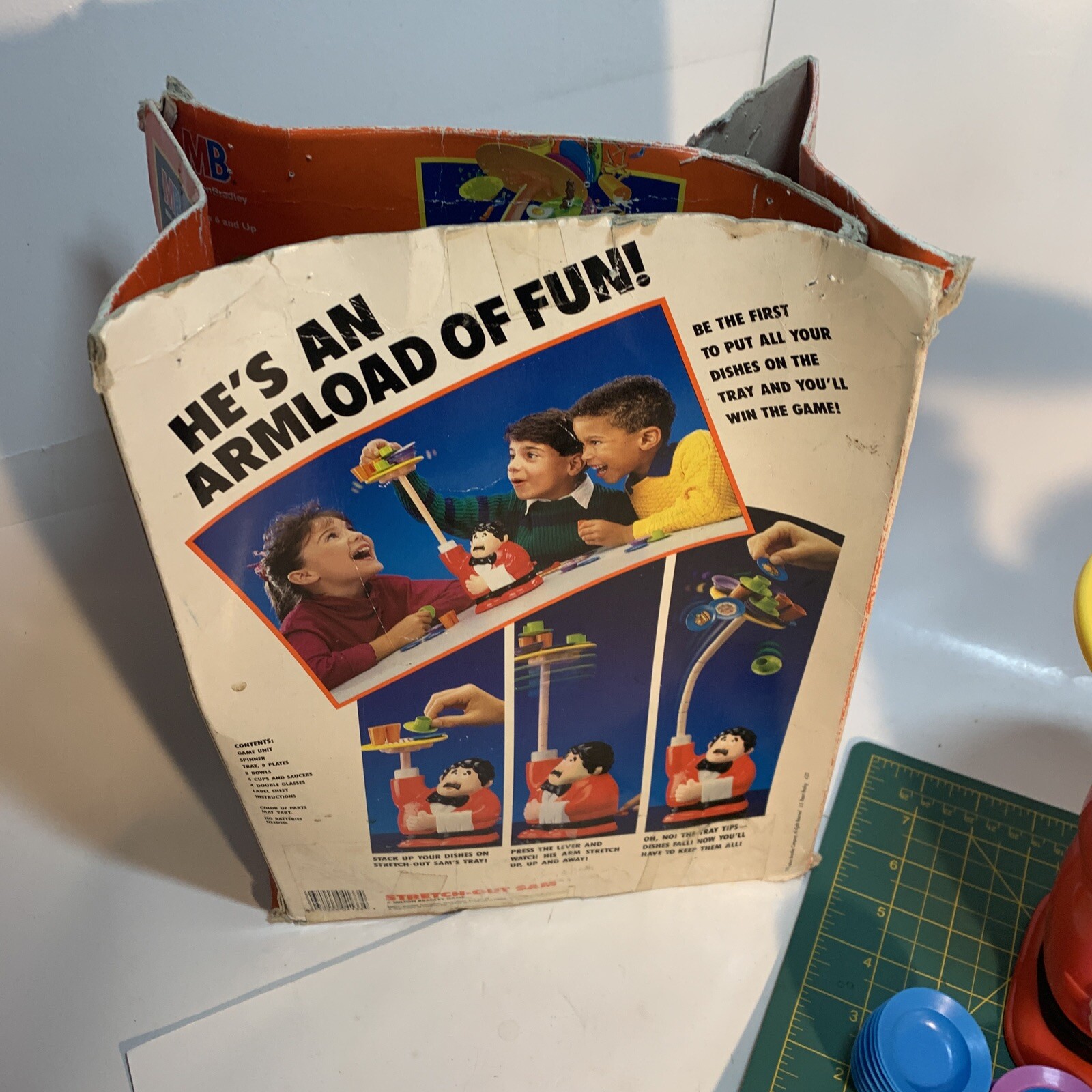 1990 Stretch Out Sam Game - Rare Vintage Tested Works Complete ...