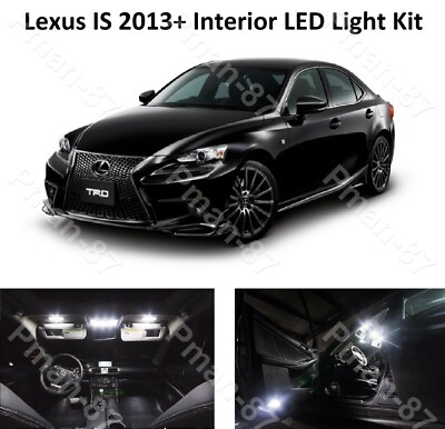 DELUXE LEXUS IS200 IS250 IS300 IS350 LED INTERIOR LED LIGHTING KIT 2013 ...