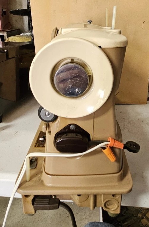 SINGER 401-A Slant-O-Matic Sewing Machine Vintage Heavy Duty ...