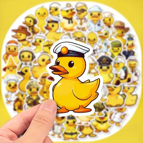 50 Cute Yellow Duck Stickers for Laptop/Water Bottle/Phone Case/Kindle ...