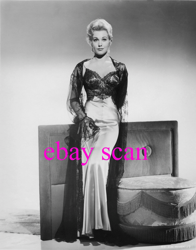 Kim Novak 8x10 Lab Photo Bandw 1954 Sexy Stunning Negligee Portrait Ebay