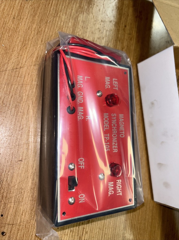 Magneto Synchronizer Model TP-105 Aircraft Tools Engine Motors | eBay