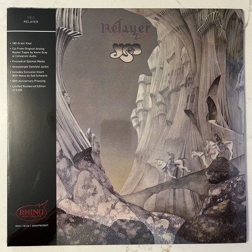 YES RHINO HIGH FIDELITY 5000 ONLY FACTORY RELAYER LP SQUIRE HOWE for ...