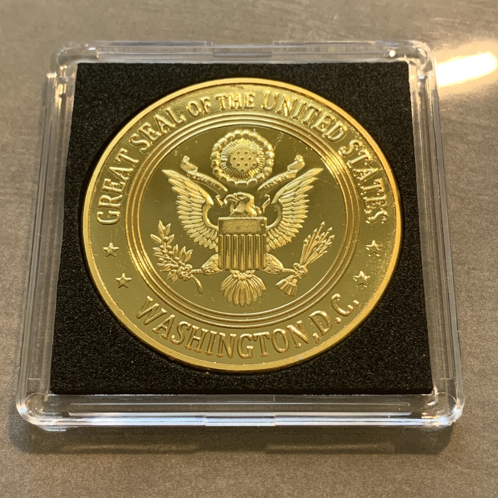 DEPARTMENT OF STATE-US Diplomatic Security Service Gold Plated ...