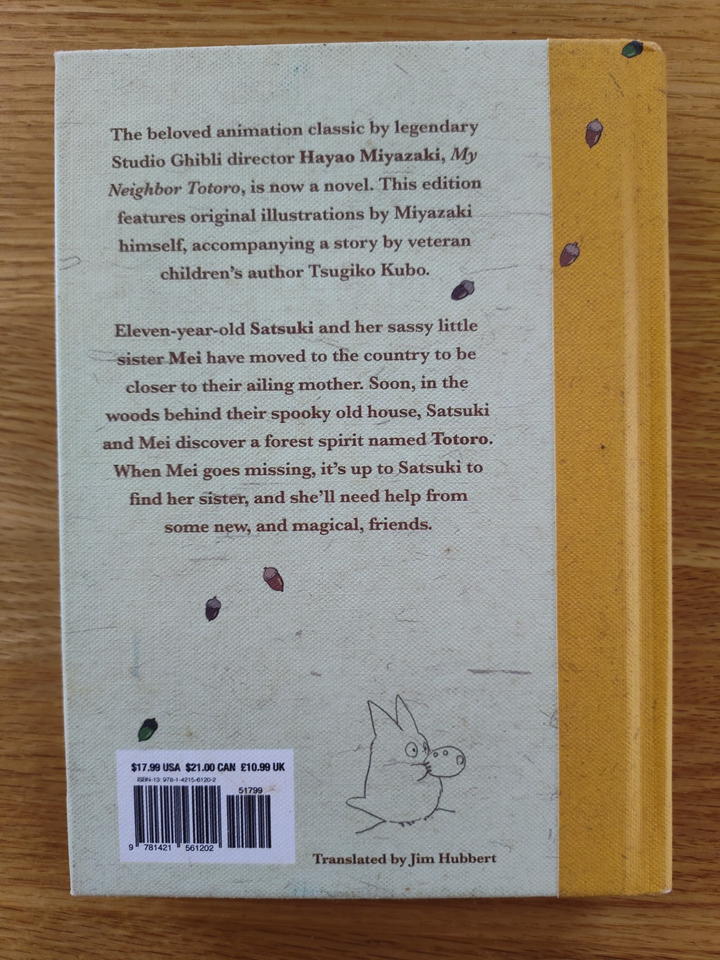 My Neighbor Totoro The Novel : Hayao Miyazaki, Tsugiko Kubo - English ...