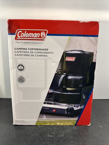 NEW Coleman Camping Drip Coffee Maker 10 Cup Model 5008 NIB NEW IN BOX ...