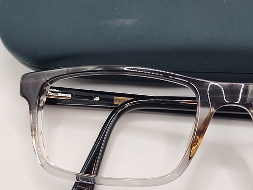 NEW PERRY ELLIS PE 326-3 GREY STRIPE AUTHENTIC FRAMES EYEGLASSES 54-19 ...