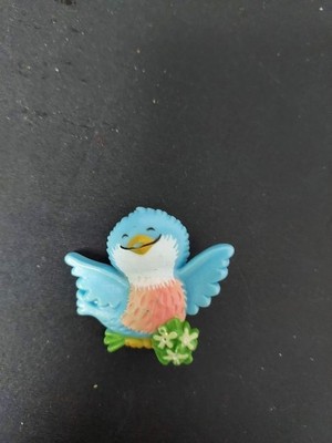 Vintage Painted Sweet Happy Bluebird Brooch Pin Hallmark | eBay