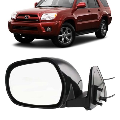 For 2003-2009 Toyota 4Runner Left Driver Side Heated Door Mirror ...