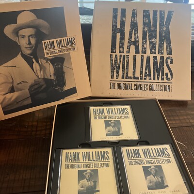 Country Music Hank Williams "The Original Singles Collection" Set 3 CDs ...