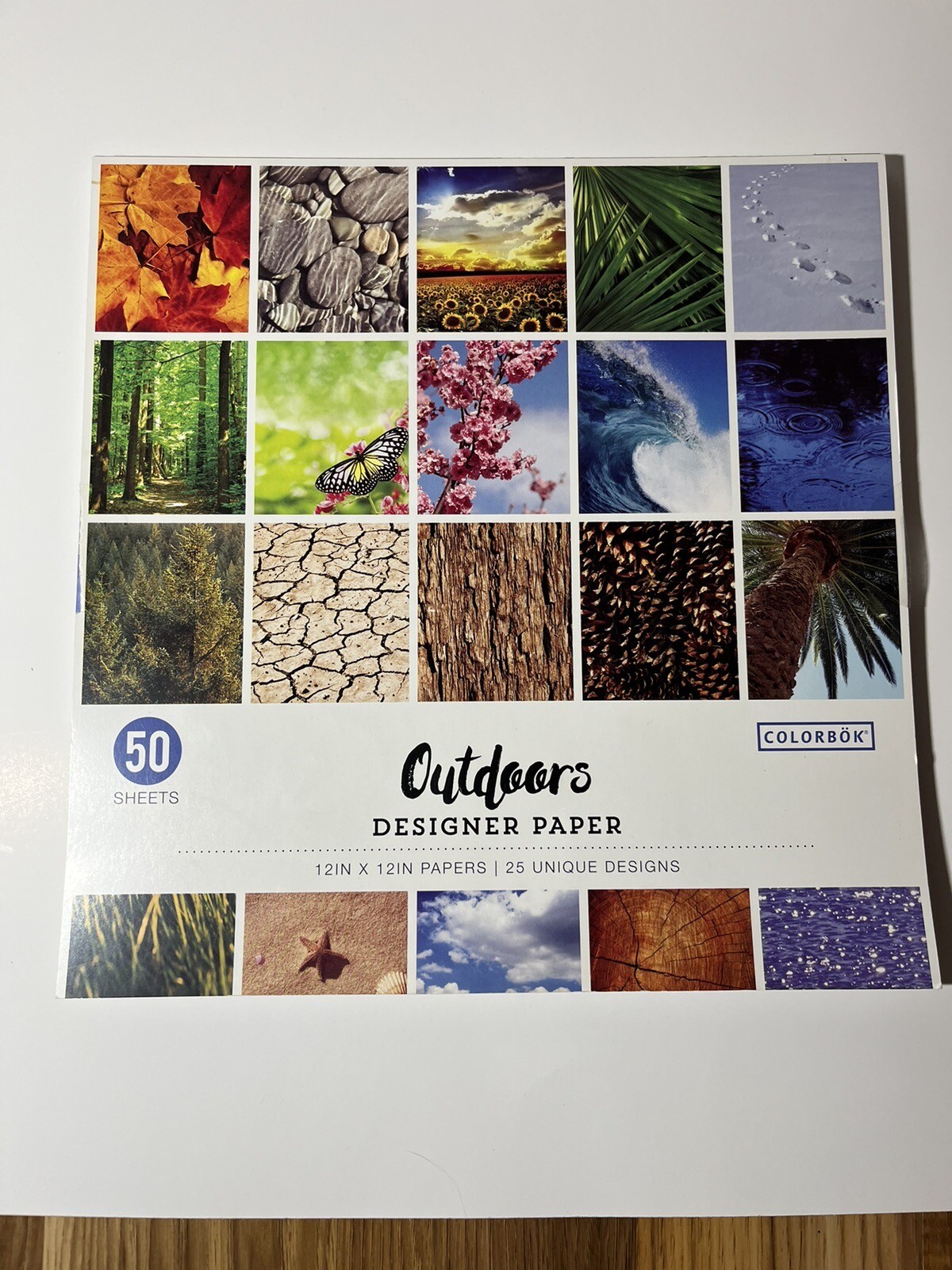 Colorbok Scrapbook Single-Sided Paper 12"X12" 48 Sheet 24 Outdoor ...