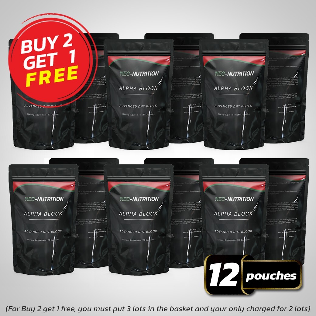 DHT BLOCKER HERBAL HAIR FAST GROWTH CAPSULE TABLETS PREVENT ANTI LOSS ...