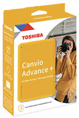 Toshiba 2TB Canvio Advance Plus Portable Storge - NEW Factory Sealed ...
