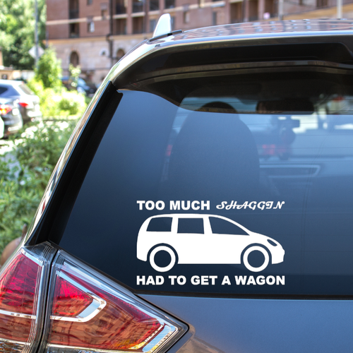 Funny Van Vinyl Decal For Window Tumbler Bumper Sticker | eBay