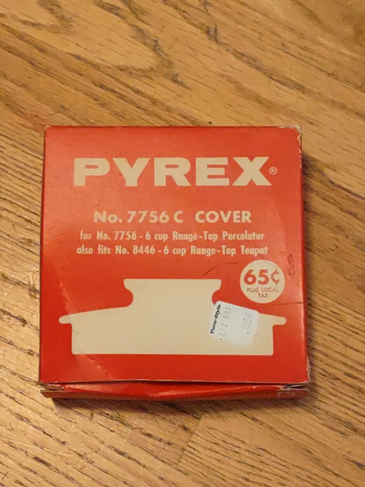 New Vintage PYREX 7756C Cover with Box Never Used Deadstock | eBay