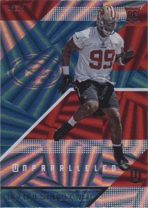 2016 Panini Unparalleled - Rookie DeForest Buckner #161 Teal (RC) for ...
