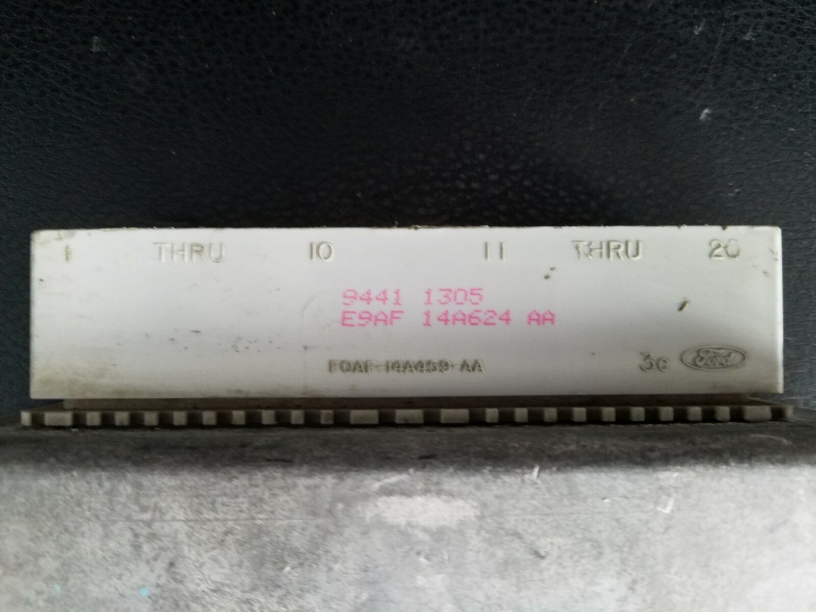 1995 Ford Contour 2.0 ECM PCM Engine Computer 94bb-12a650-jc for sale ...