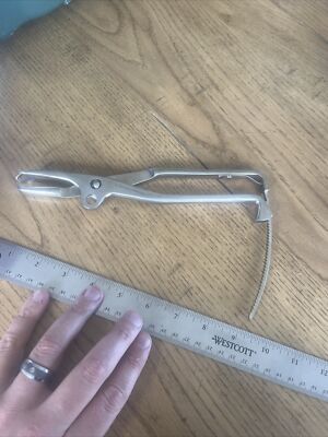 Zimmer 5028-01 BISHOP Bone Clamp 24cm Surgical Steel Tool | eBay