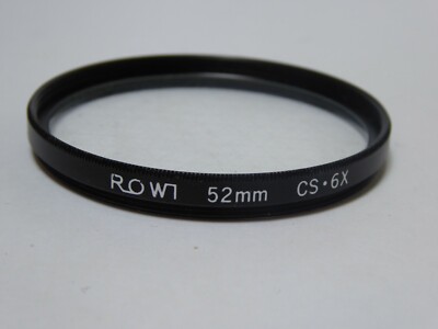 ROWI CS Cross Screen 6 Star 52mm Lens Filter CLEANED PRIOR TO DISPATCH ...