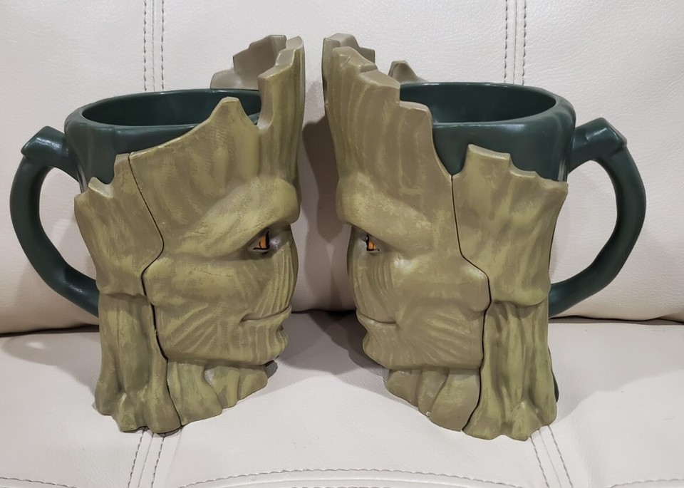 Groot mug / cup Guardians of the Galaxy Avengers Marvel Hard Plastic 3D ...