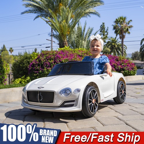Licensed Bentley Style Kids Ride On Electric Car Toys 12V 2.4G Remote ...