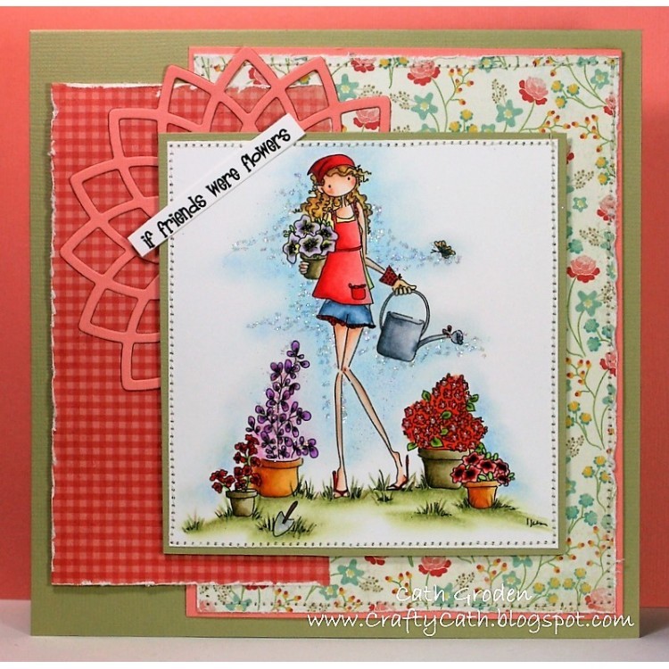 UPTOWN GIRL LOVES-Stamping Bella Cling Rubber Stamp-Stamping Craft ...