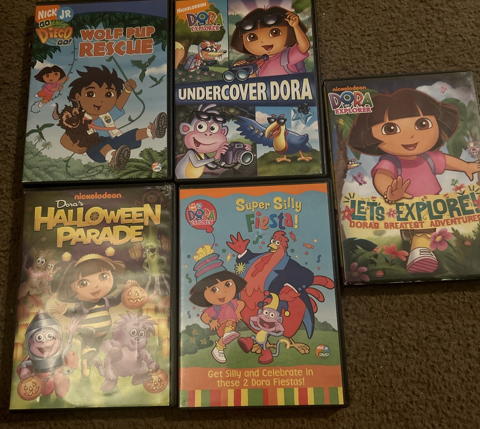 Dora The Explorer DVD lot | eBay