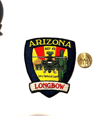 ORIGINAL ARIZONA LONGBOW AH-64 APACHE HELICOPTER PATCH | eBay