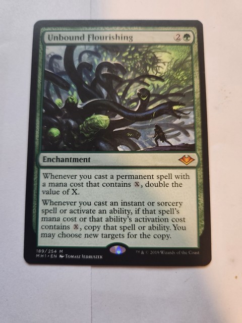 MTG Unbound Flourishing Modern Horizons 189/254 Regular Mythic for sale ...