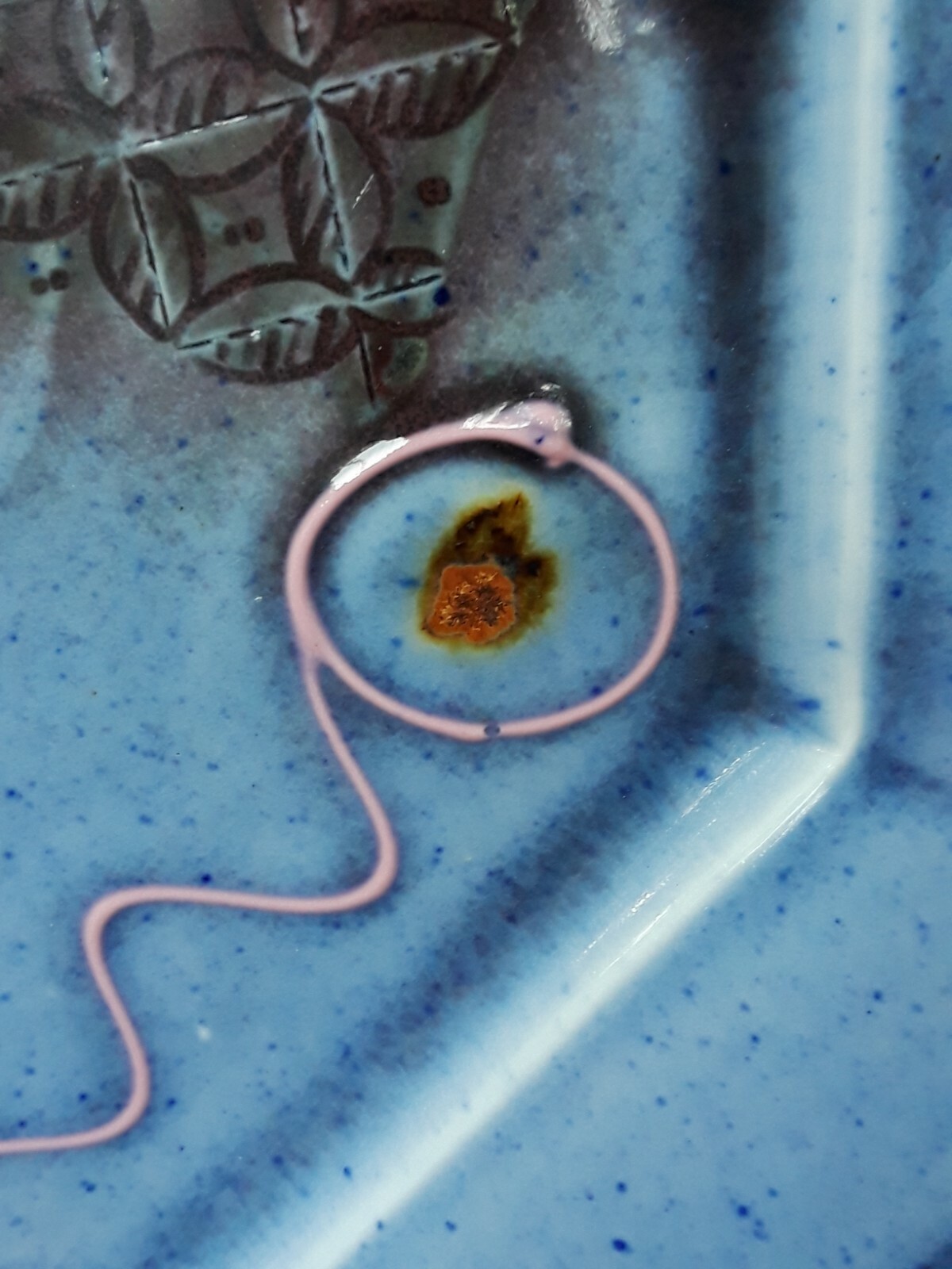 JEPSON Pottery Octagonal ABSTRACT Plate Platter RARE | eBay