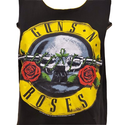 Bravado Guns N Roses Halter Tee Los Angeles Coliseum Size S Petite | eBay