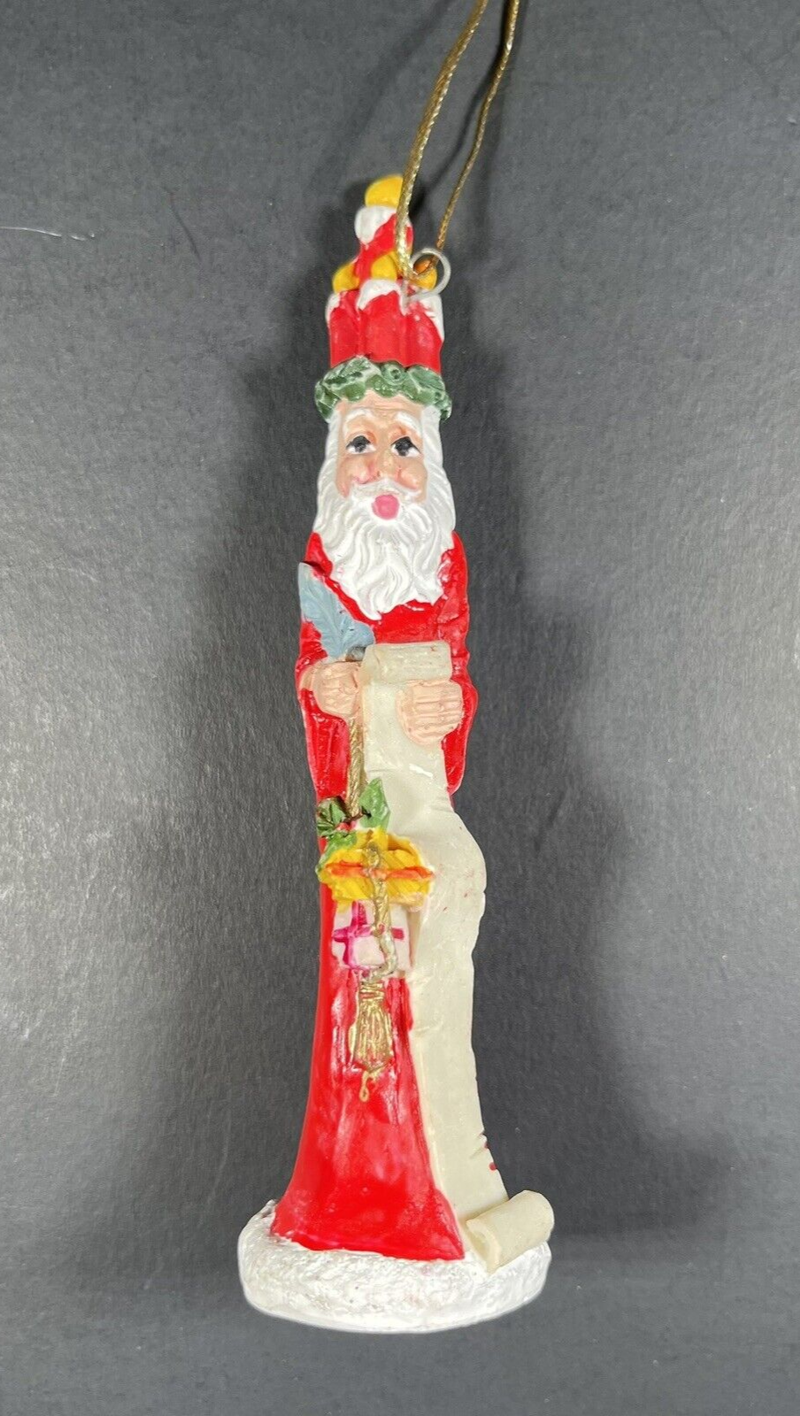 Mystical Santa Claus 4" Candle Stick Magical Figurine Christmas ...