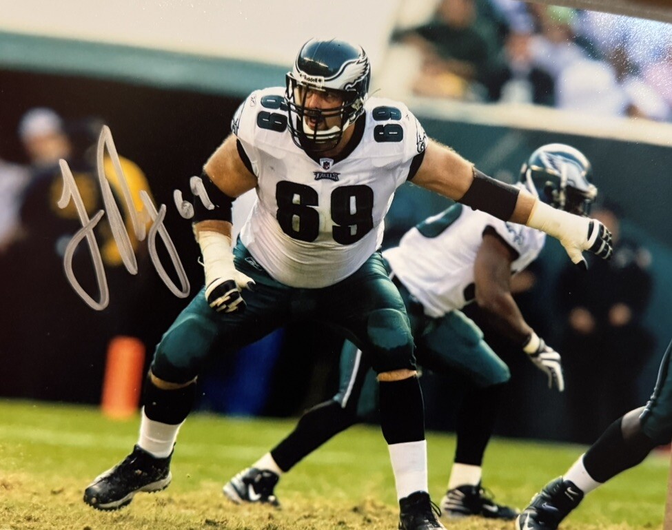 Jon Runyan Signed Eagles 8x10 | eBay