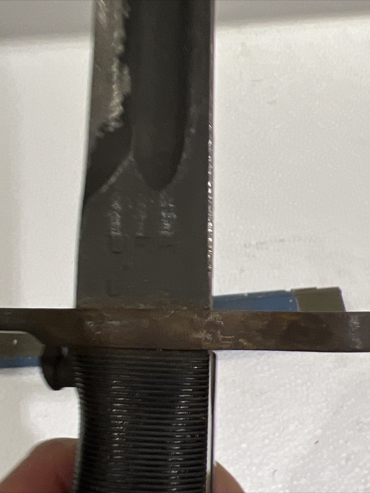 WWII USGI Army M1 Bayonet UFH Union fork hoe 1943-1945 M1 Garand Rifle ...