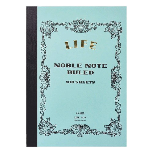 Life Notebook Noble Notebook Lined A5 200 Pages 0.61 Pound N39 | eBay