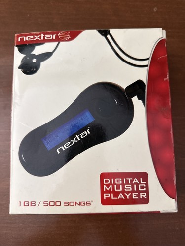 Nextar 1GB Digital MP3 Player Voice Recorder 500 Songs Red MA933A New ...